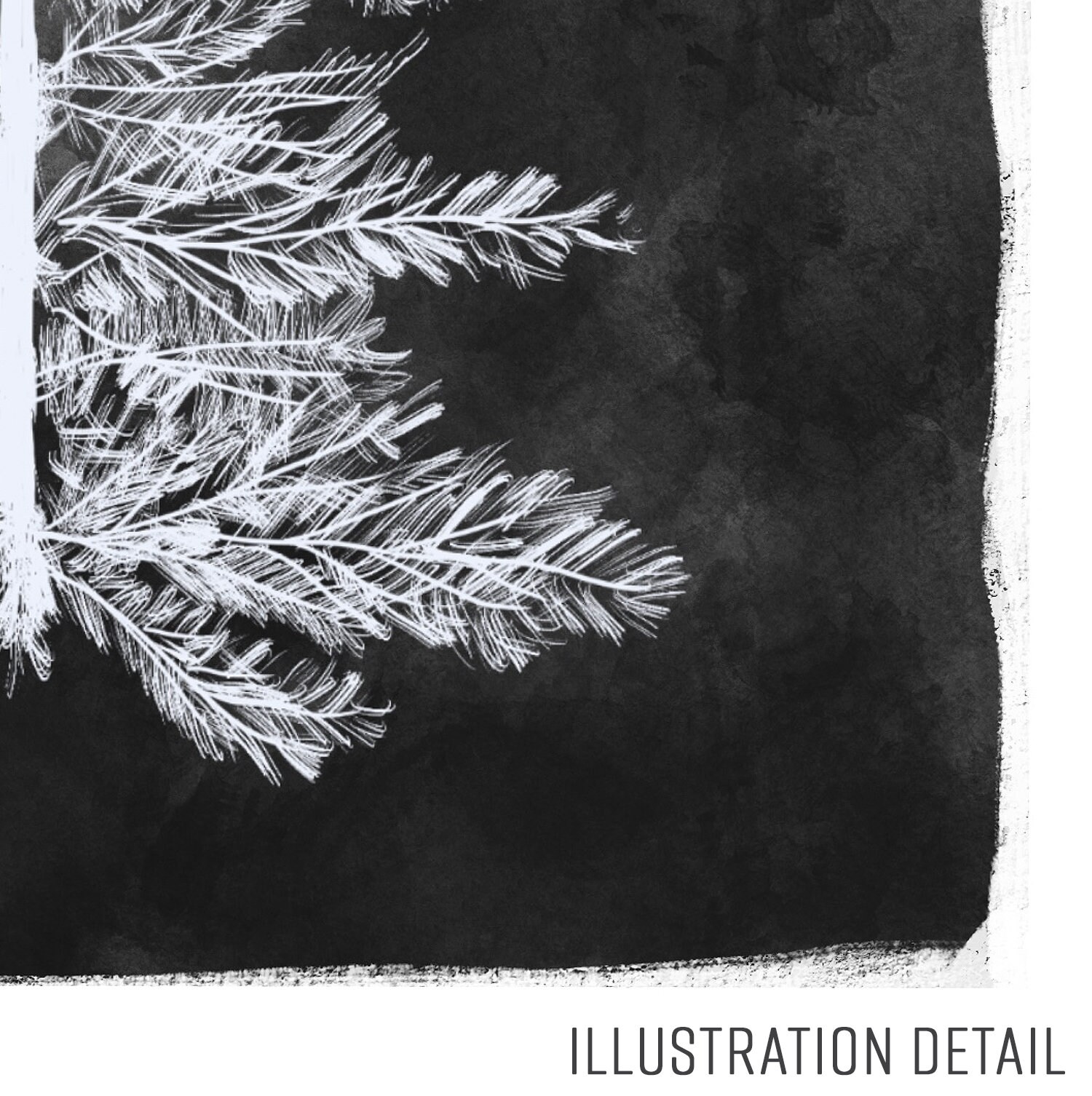 Evergreen Pine Print Pine Tree Print Watercolor Tree | Etsy