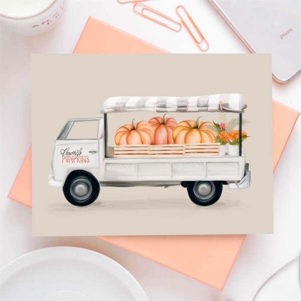 Fall Greeting Card - Etsy