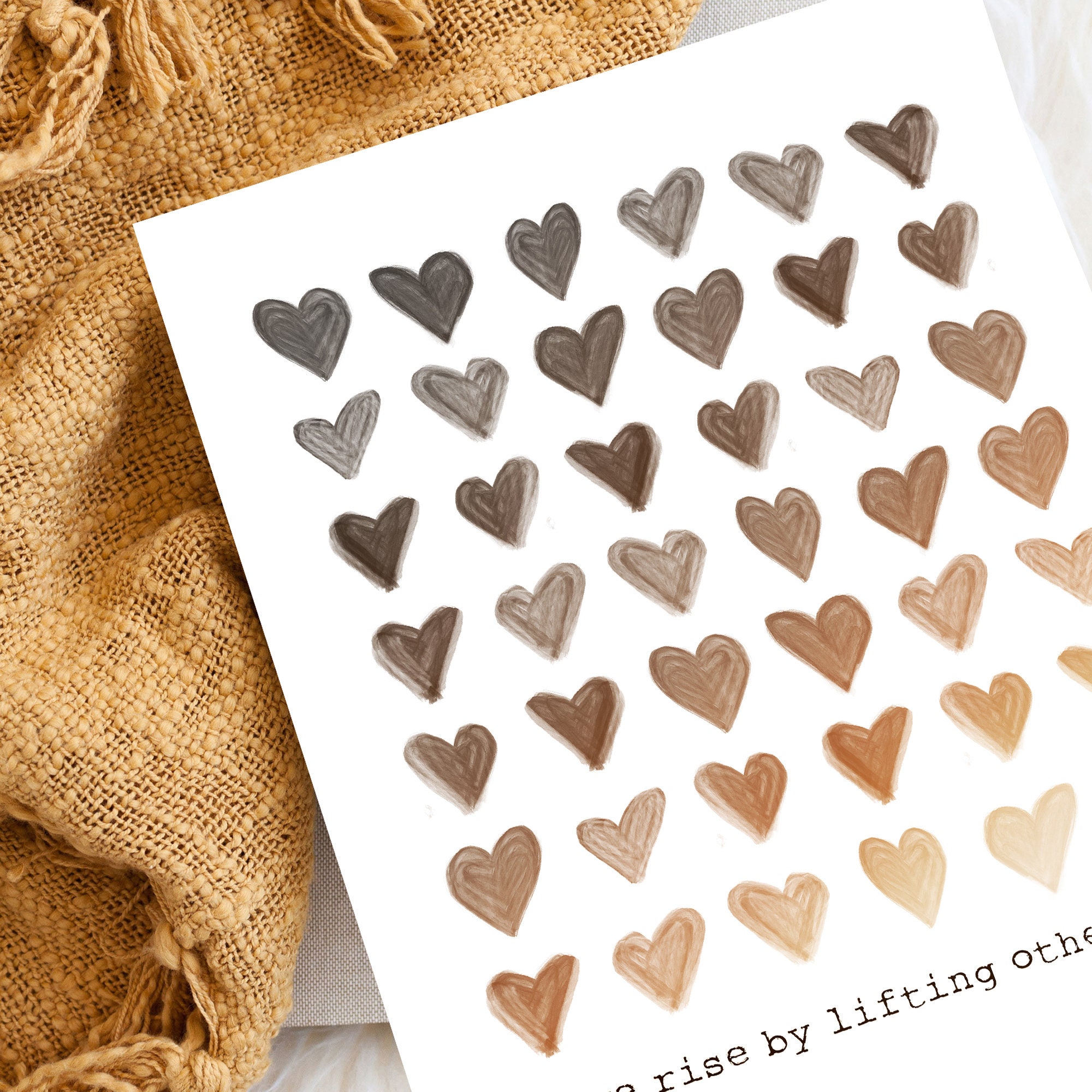 We Rise Print We Rise by Lifting Others Artwork BLM Art - Etsy