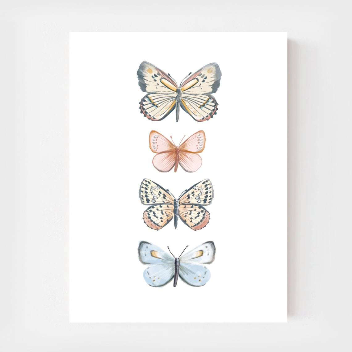 Boho Butterfly Print Butterflies Butterfly Art Vintage - Etsy