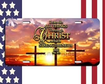 Christian Car Tag - Etsy