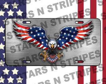 Eagle License Plate | Etsy