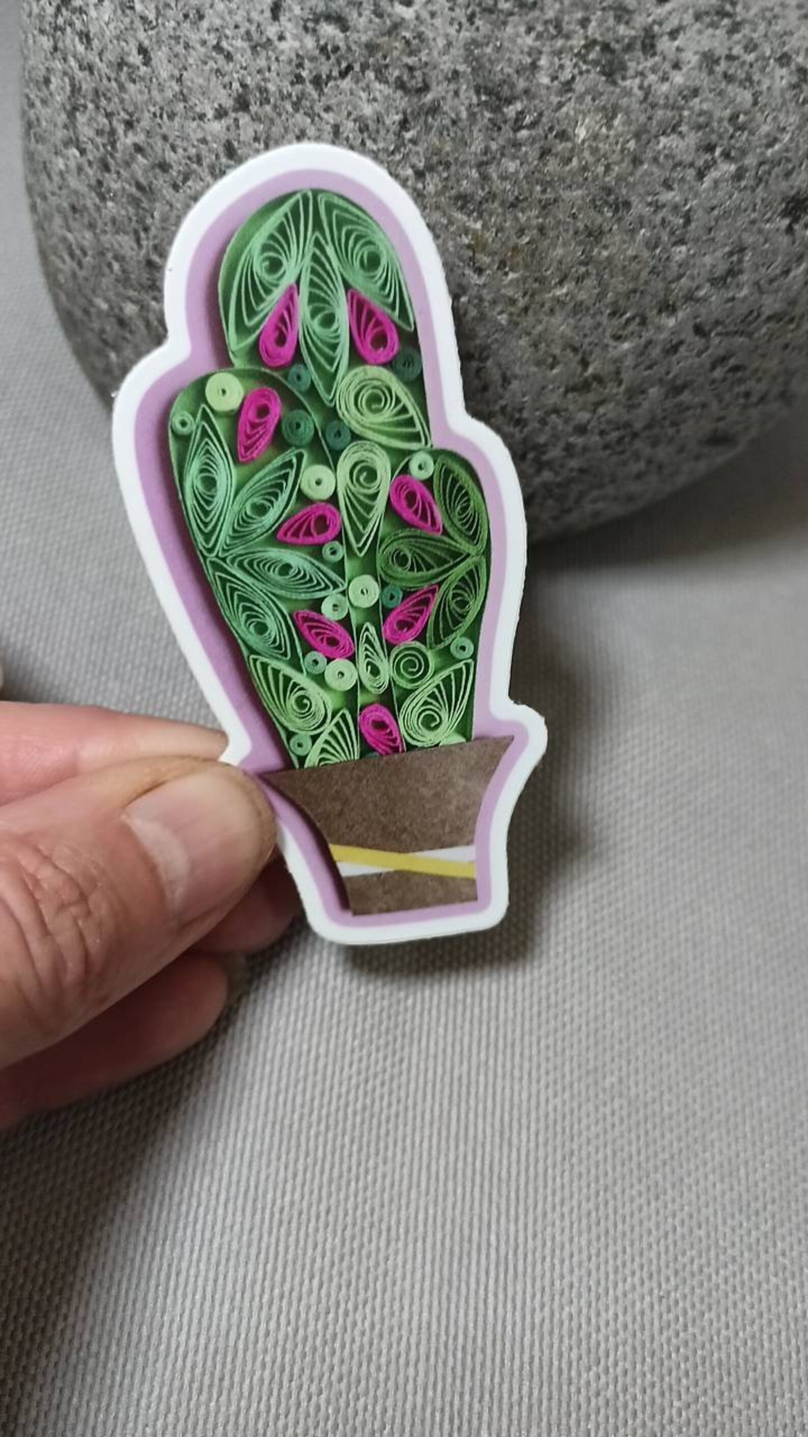 Cactus Plant Sticker - Etsy