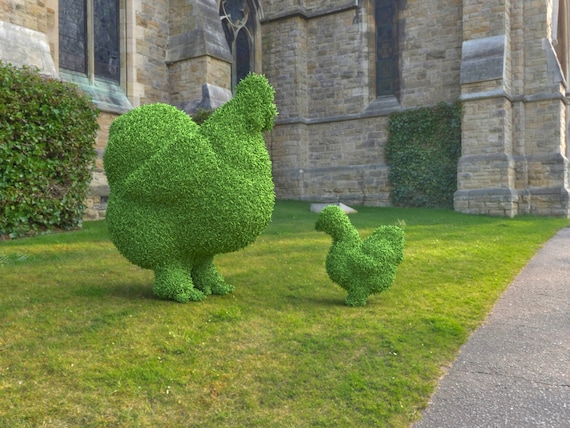 Boxwood Topiary Animals