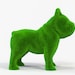 Giant French Bulldog Garden and Yard Decoration Topiary: Faux Grass ...