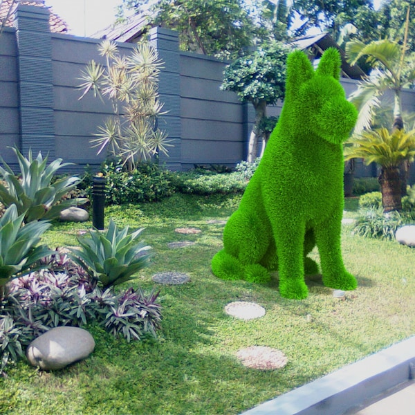 Topiary Dog - Etsy