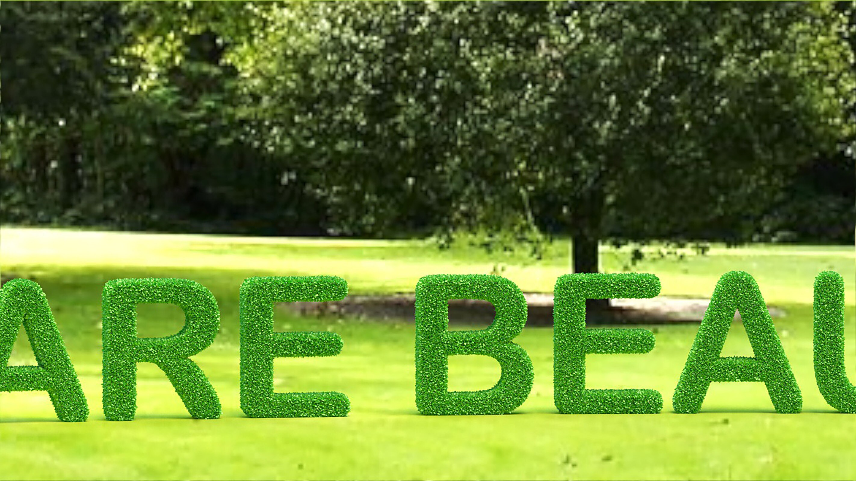 Outdoor 3D Letters and Numbers Topiary Green Figures 48 | Etsy