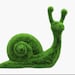 Outdoor Animal Snail Topiary Green Figures Landscaping Sculpture ...