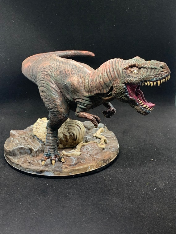 Hand Painted 3d Printed T. Rex | Etsy