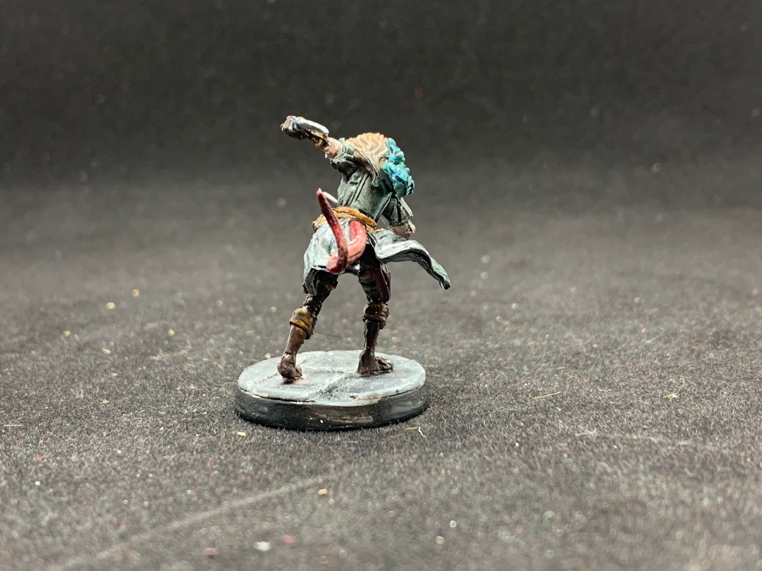 Hand Painted Tiefling Rogue - Etsy