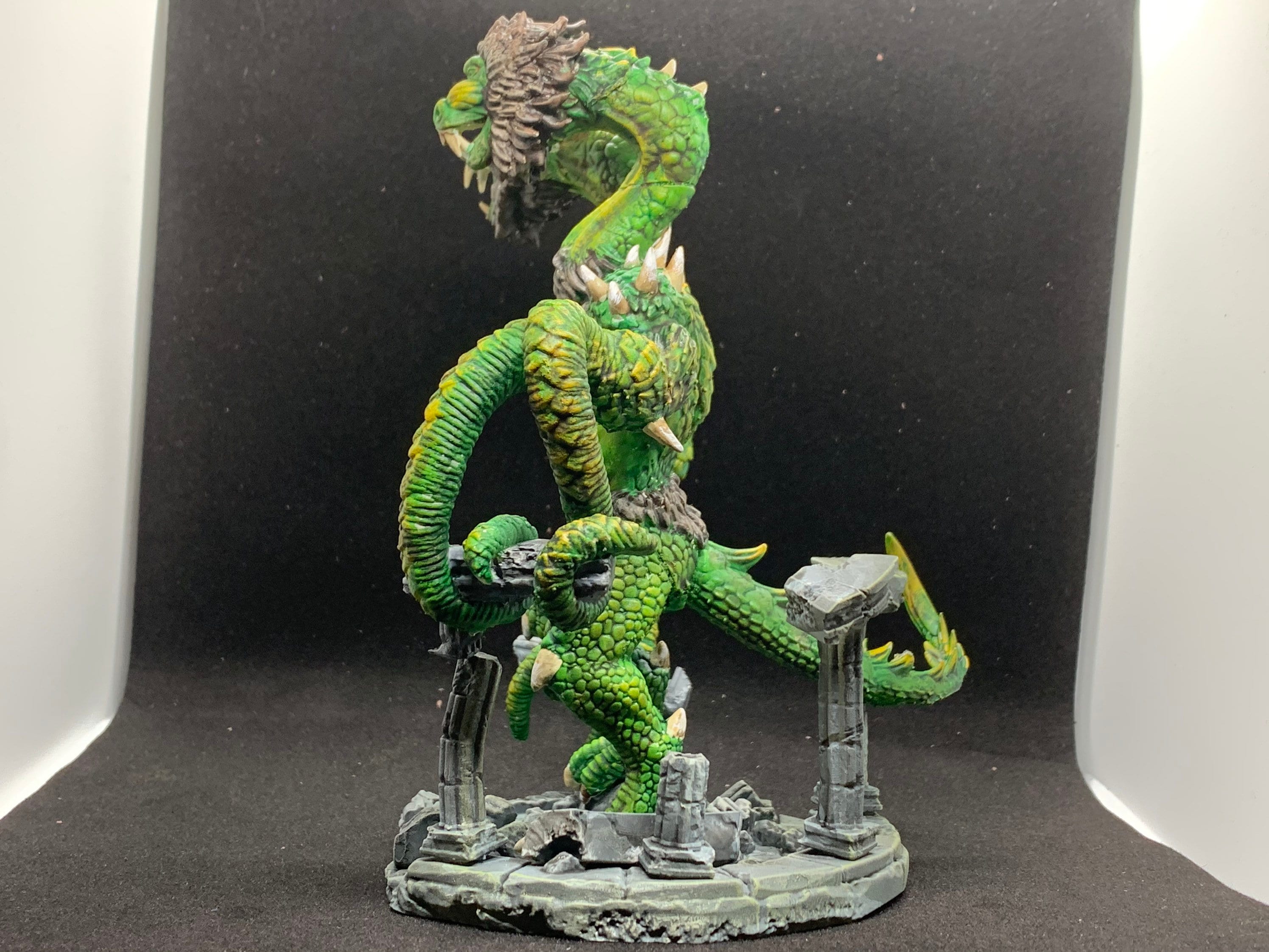 3d Printed Hand Painted Demogorgon - Etsy
