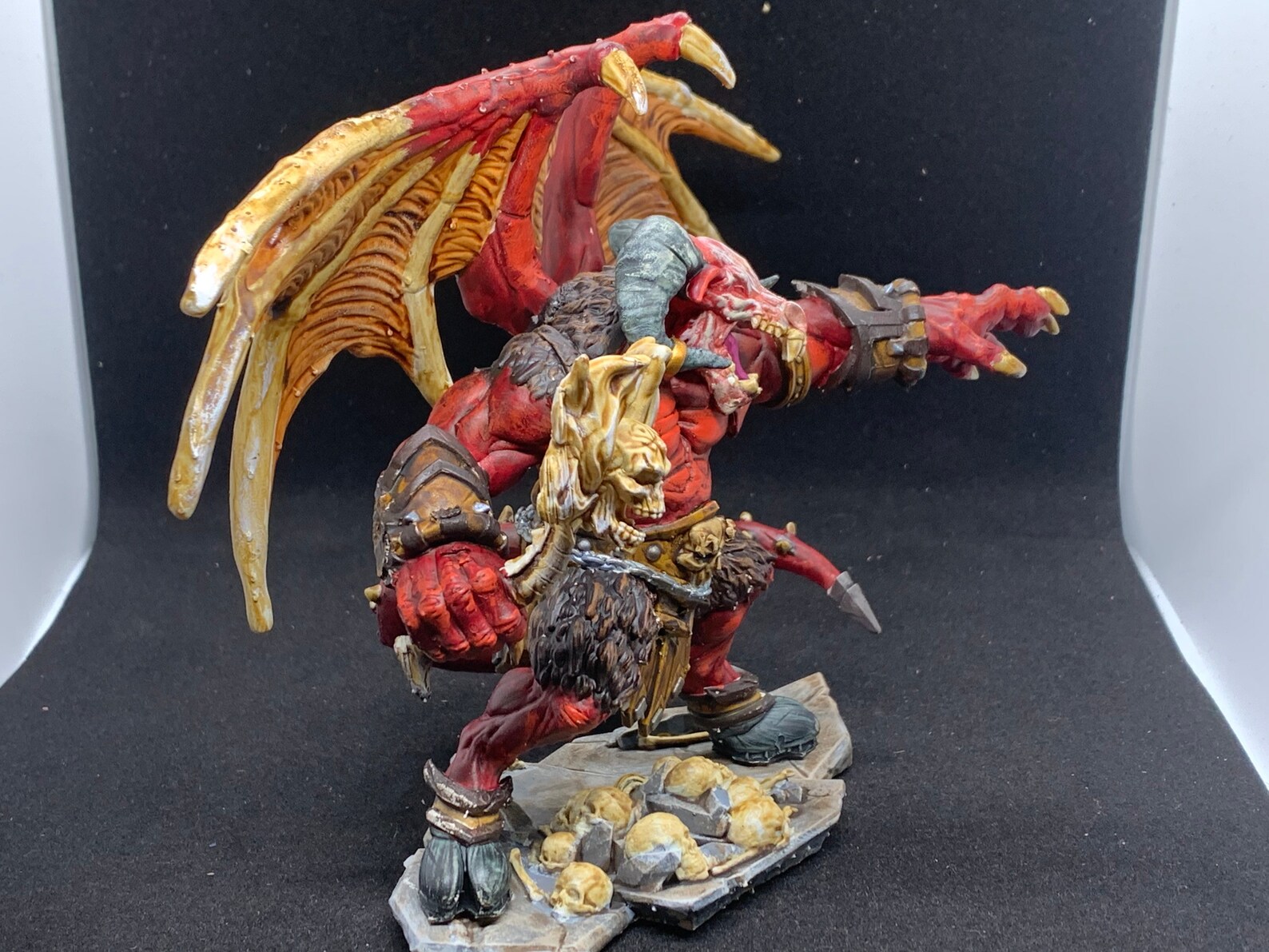 Hand Painted 3d Printed Orcus Dungeons and Dragons - Etsy