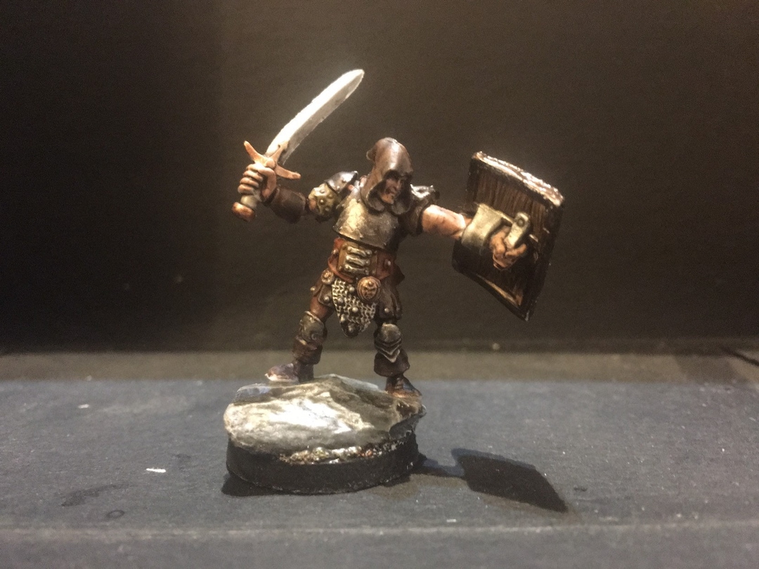 Hand Painted Reaper Minis Bandit Leader Dungeons and Dragons - Etsy