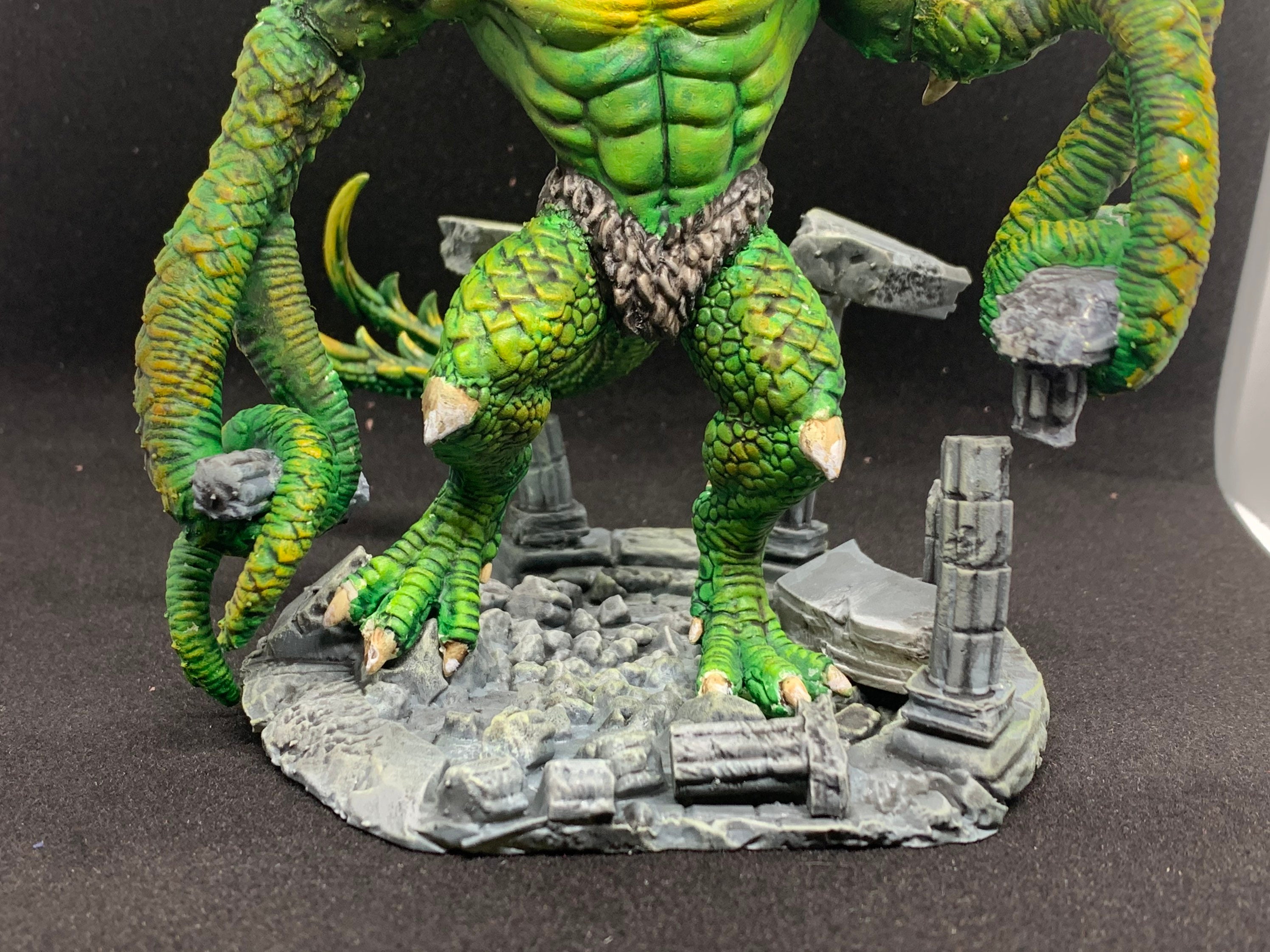3d Printed Hand Painted Demogorgon - Etsy