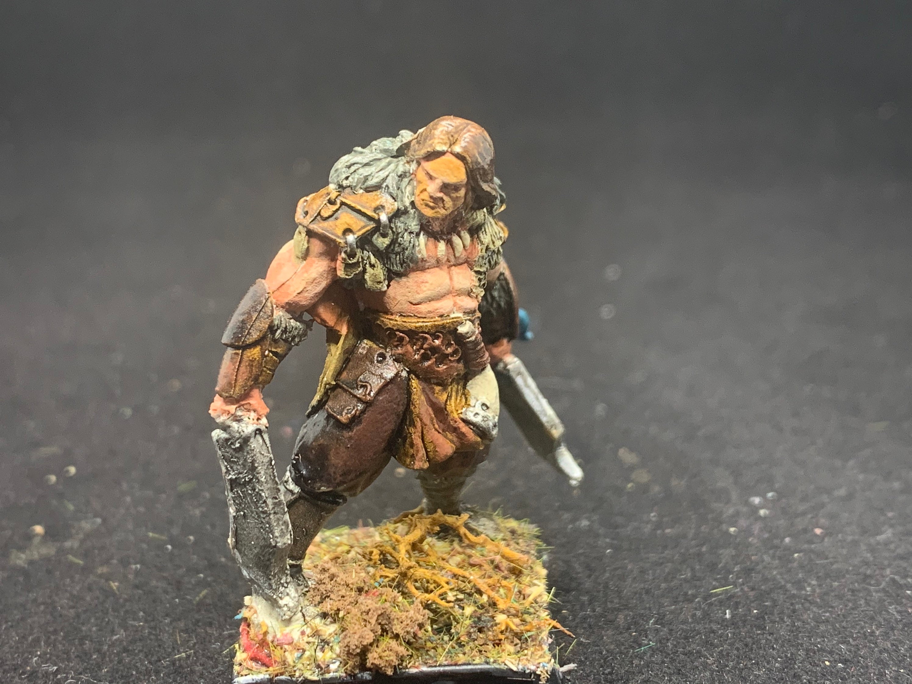 Hand Painted Metal Reaper Miniatures Barbarian - Etsy