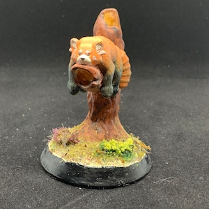Hand Painted 3d Printed Red Panda Models - Etsy