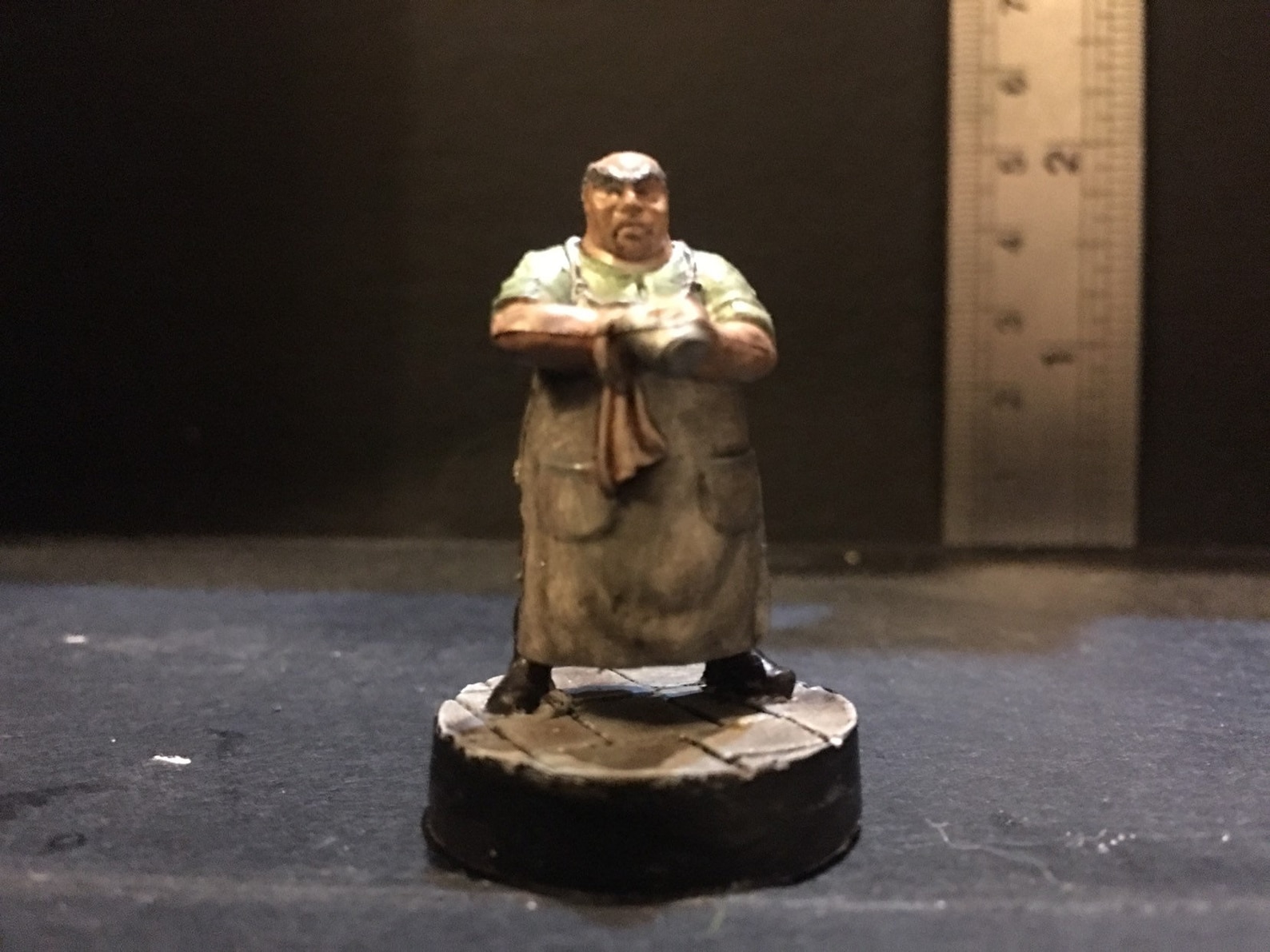 Hand Painted Reaper Miniatures Townspeople Barman Dungeons and Dragons ...