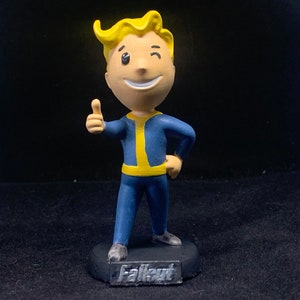 3d Printed Hand Painted Fallout Vault Boy - Etsy
