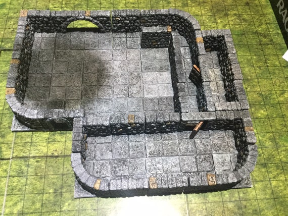 Custom Build Your Own 3D Printed Dungeon Tiles Set Dont Buy | Etsy