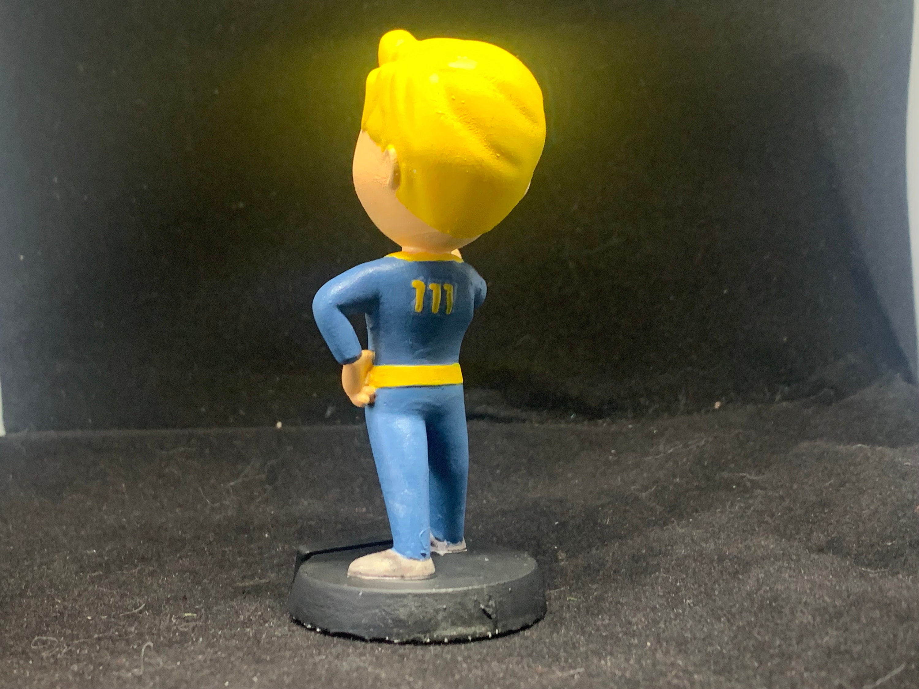 3d Printed Hand Painted Fallout Vault Boy - Etsy