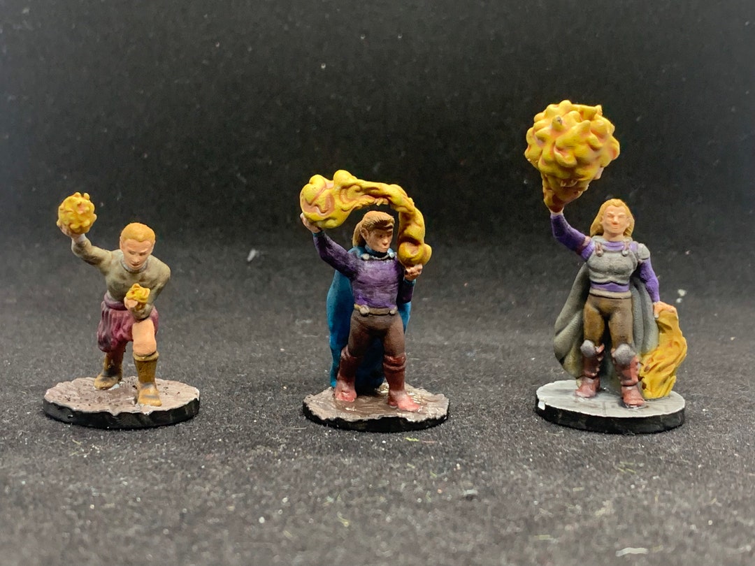 Human Wizard, Three Stage Adventure Miniature - Etsy