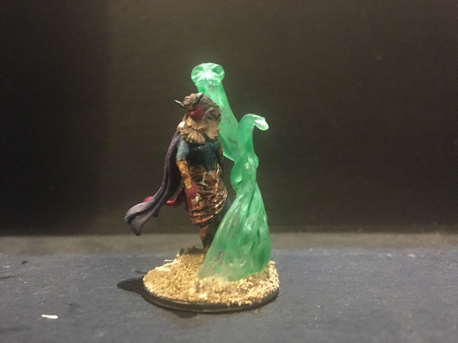 Hand Painted Nolzur's Marvellous Miniatures Female Tiefling Sorcerer - Etsy