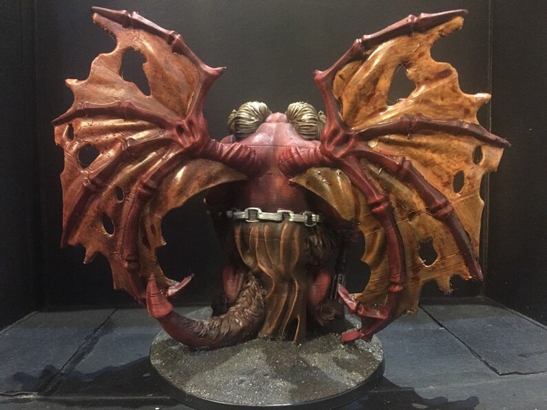 3D Printed Hand Painted Dungeons and Dragons Orcus model by Fat Dragon ...