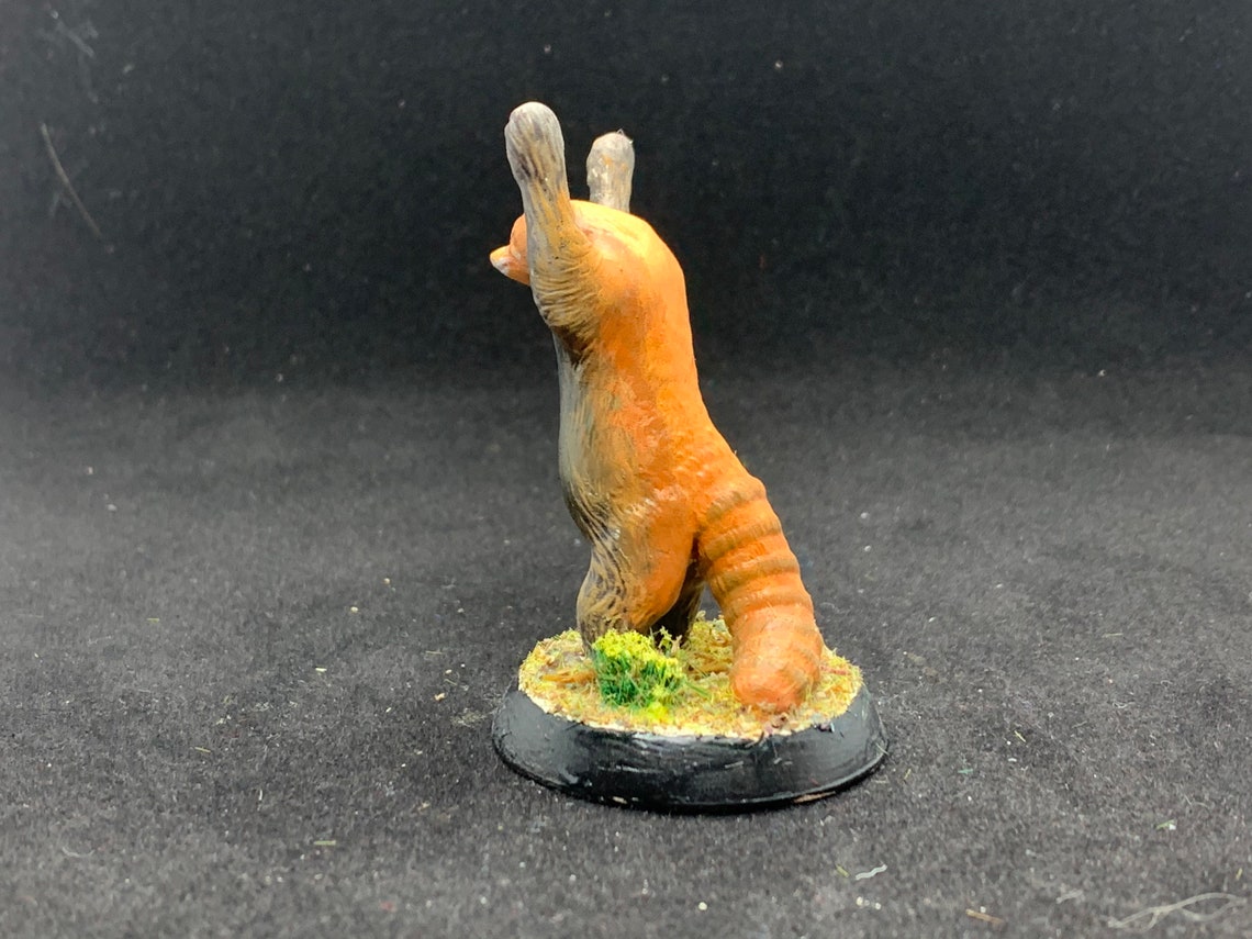 Hand Painted 3d Printed Red Panda Models | Etsy
