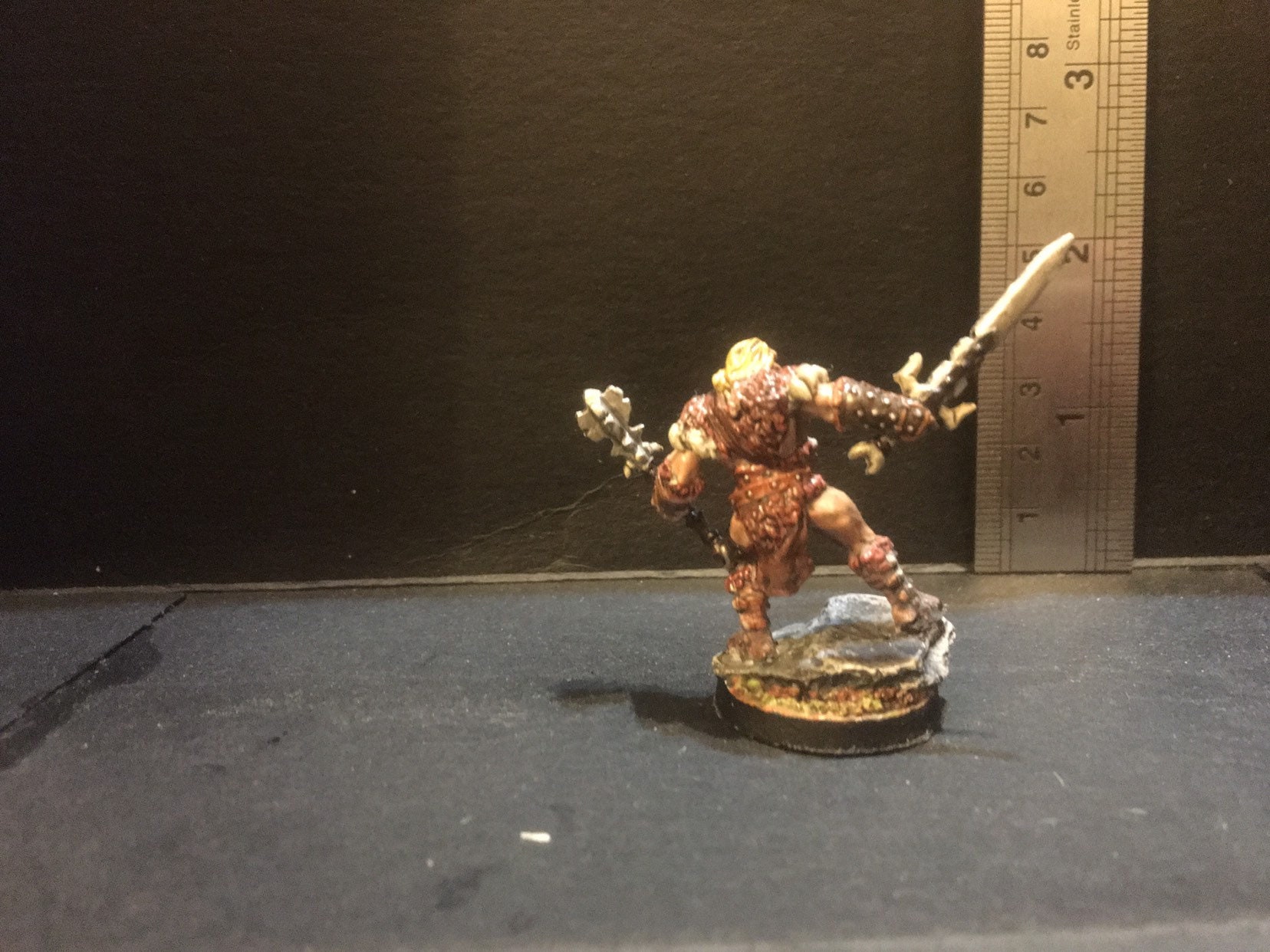 Hand Painted Reaper Miniatures Barbarian - Etsy