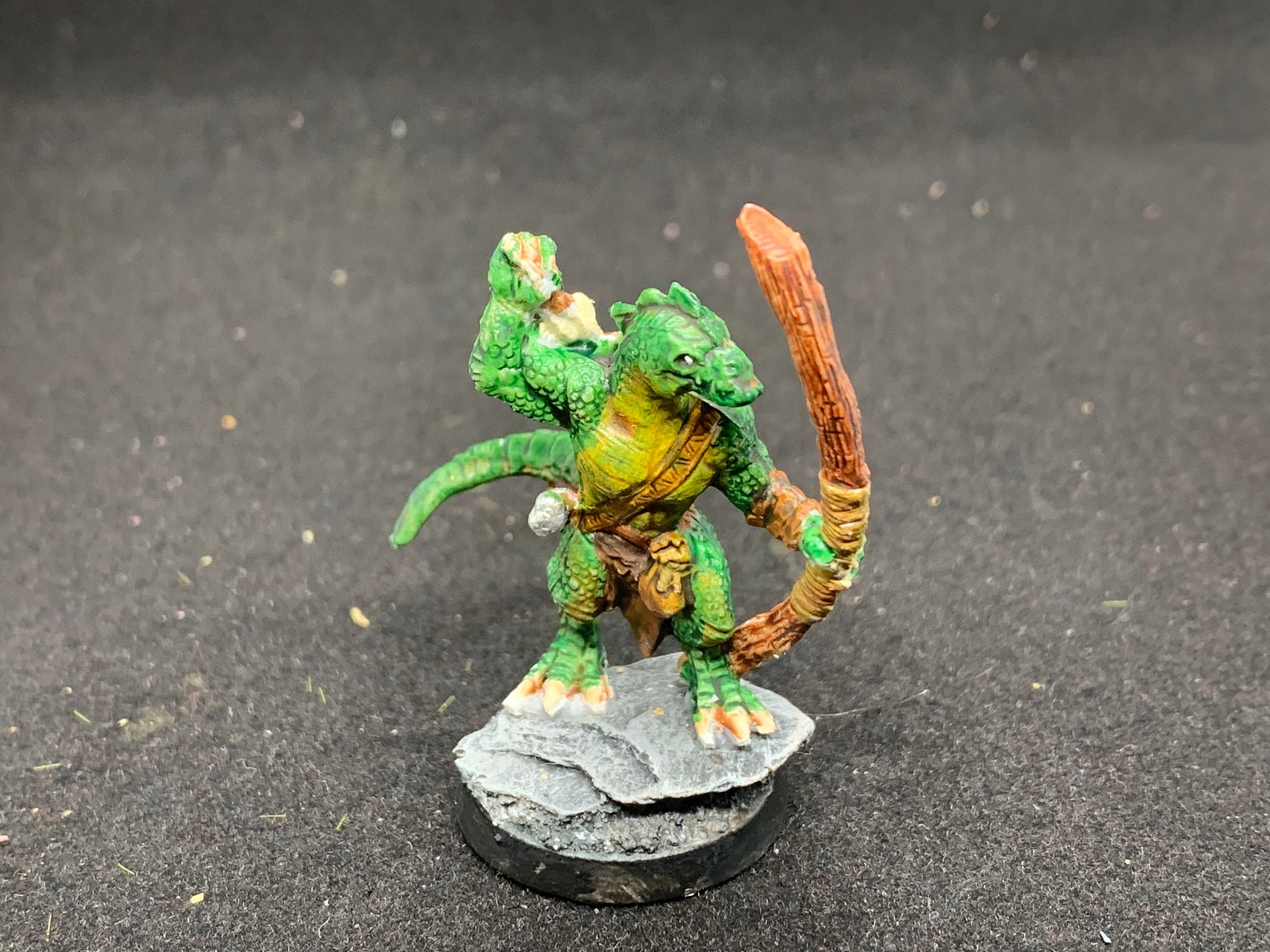 Hand Painted Reaper Miniatures Lizardman Archer - Etsy