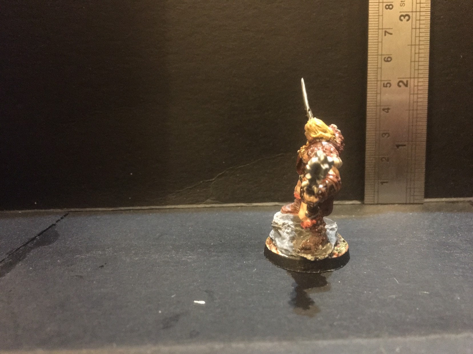 Hand Painted Reaper Miniatures Barbarian - Etsy