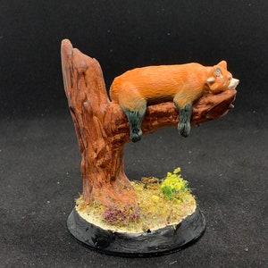 Hand Painted 3d Printed Red Panda Models - Etsy