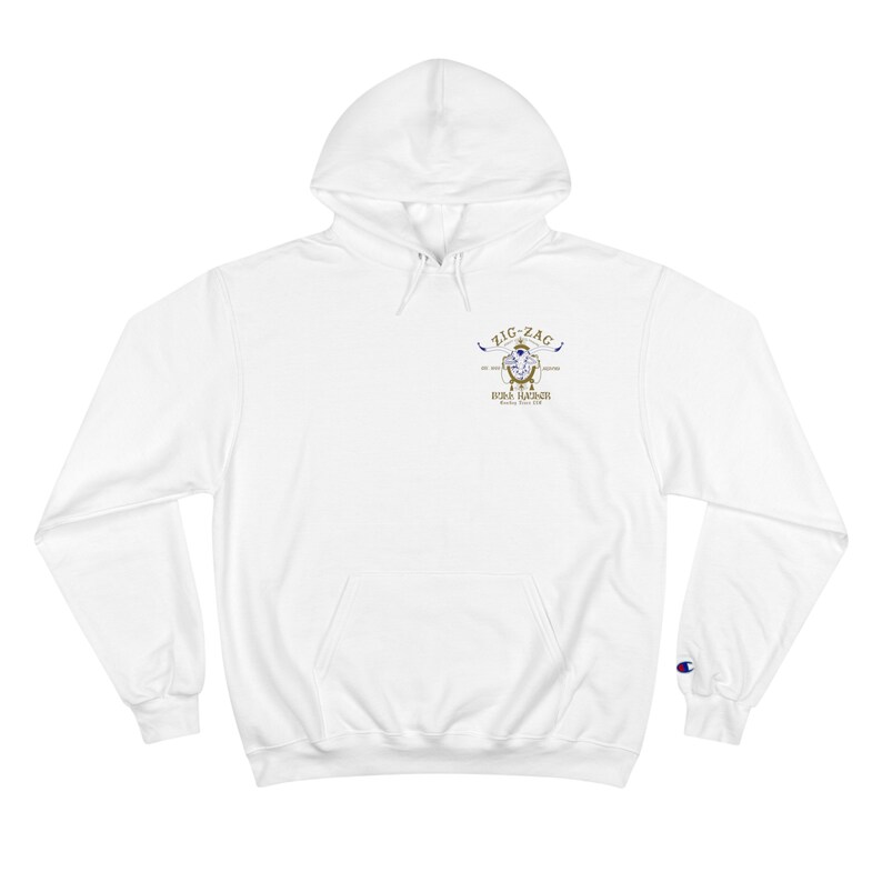 Zig Zag Bull Hauler Champion Hoodie - Etsy