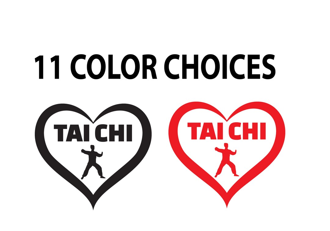 TAI CHI Sticker - Tai Chi Decal - Gift for for Tai Chi Lovers - Car ...