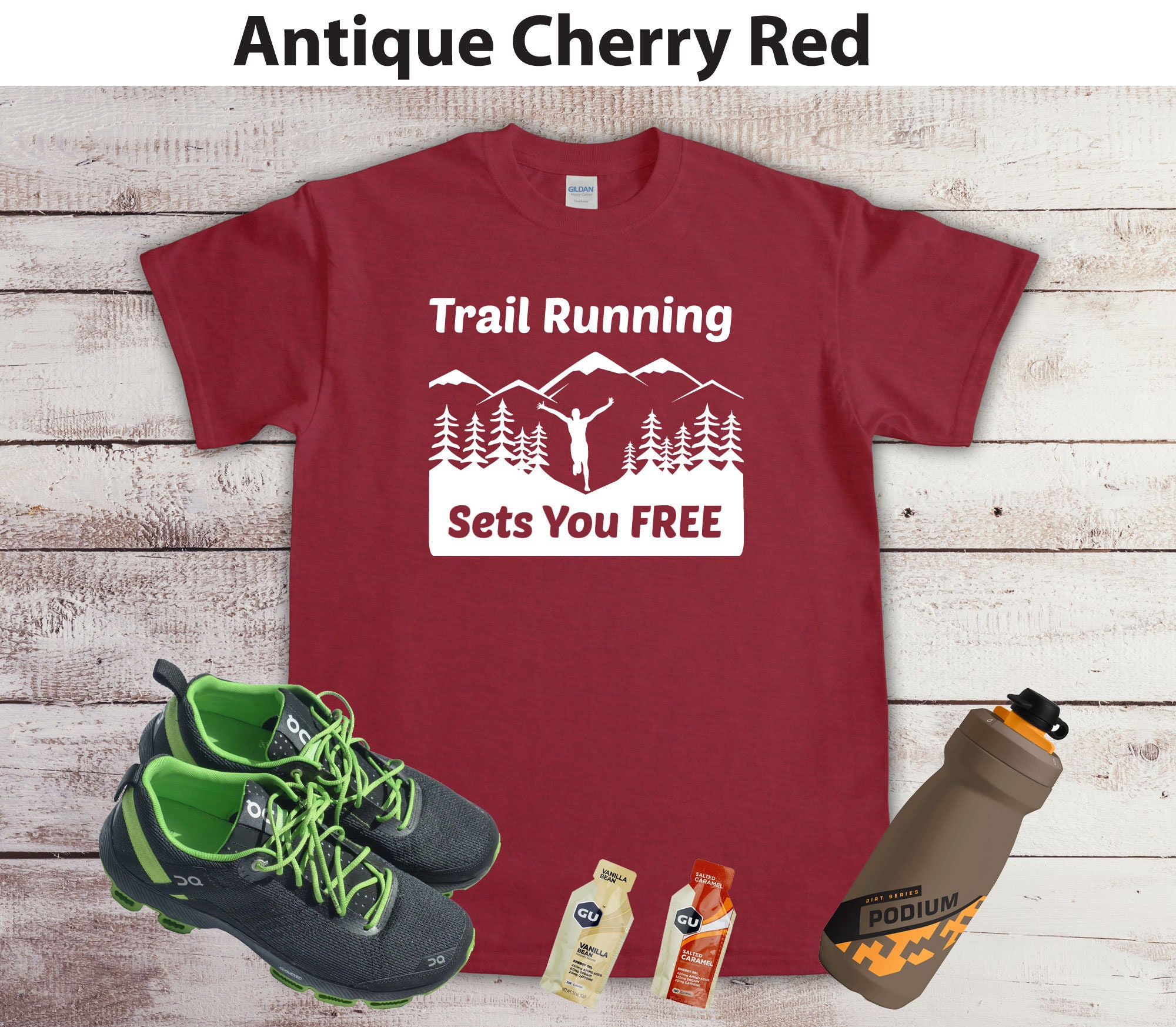 Trail Runner Shirt Ultra Marathon Runner Mountain Running | Etsy