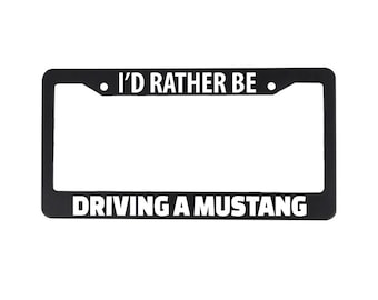 Mustang License Plate Covers - Etsy
