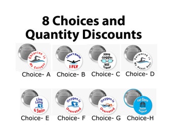 Swimmer Pins, Swimmer Magnets, Swimming Buttons, Swim Team Gifts, Swim ...