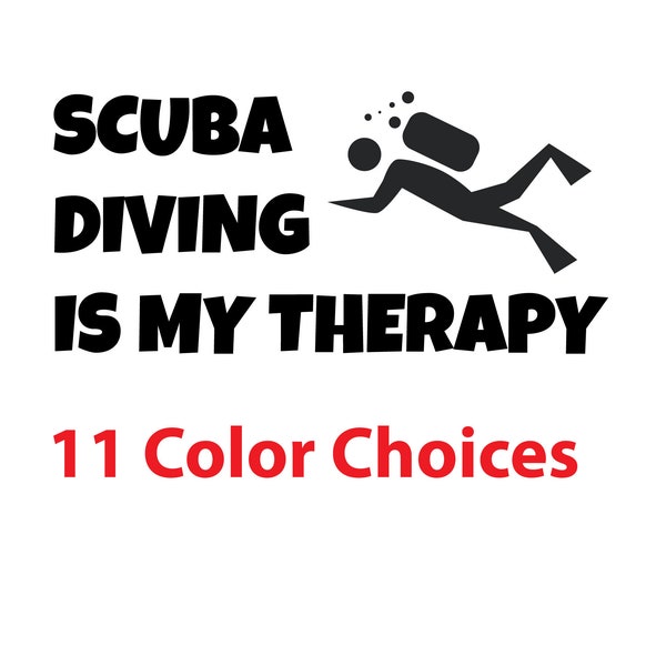 Scuba Diver Decals - Etsy