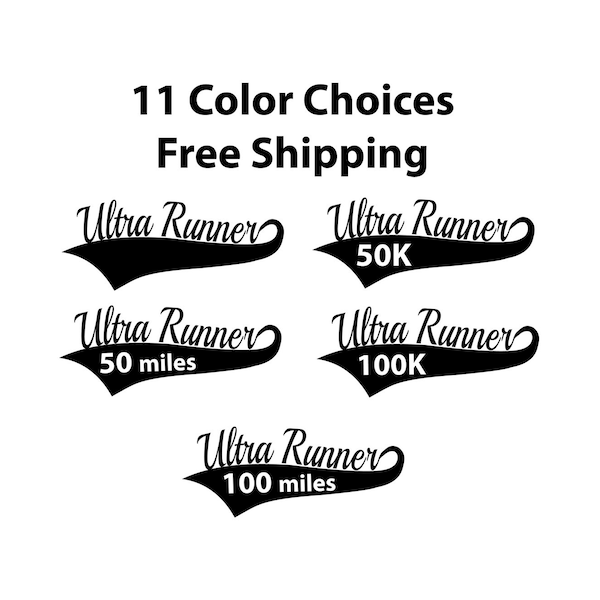 Running Decal - Etsy