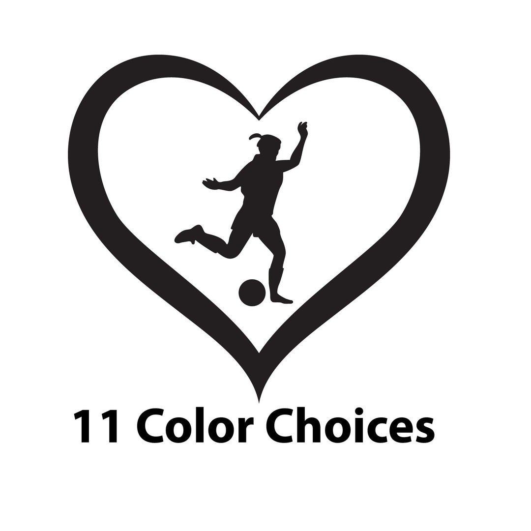 Girls Soccer Sticker I Love Soccer Sticker Girls Soccer - Etsy.de