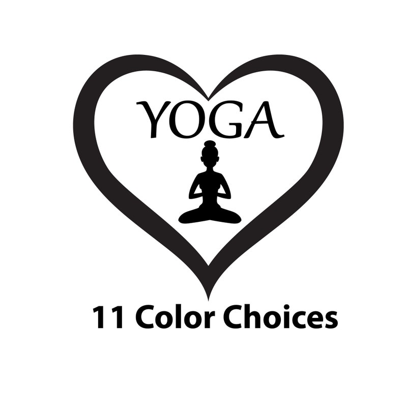 Yoga Decals - Etsy