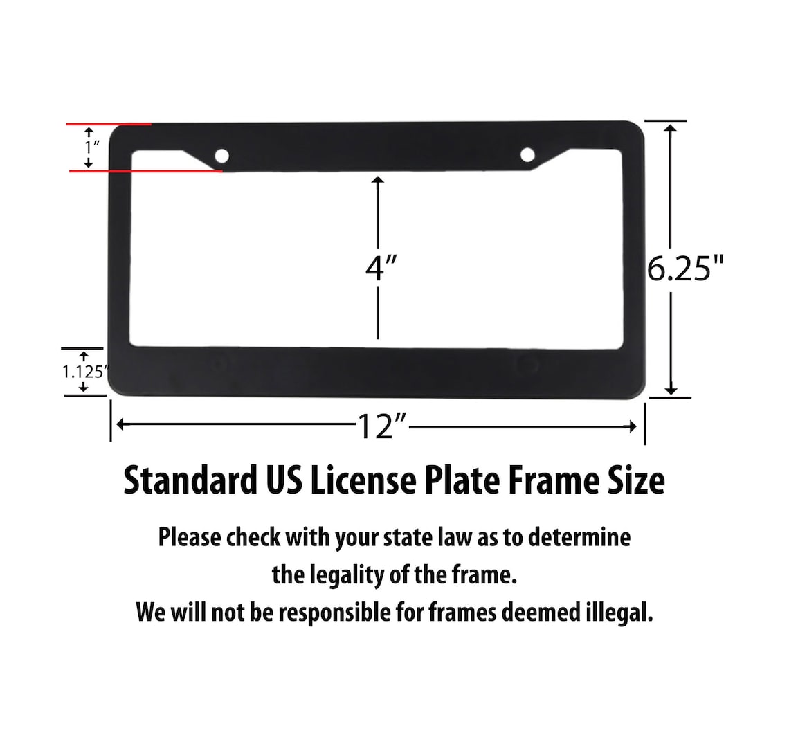 Gravel Bike License Plate Frame Gravel Bike Gift Car Tag - Etsy