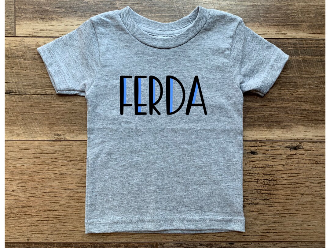 Ferda Baby/kiddo Tee-letterkenny - Etsy