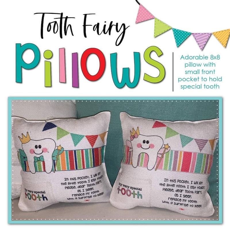 Tooth Pillow - Etsy