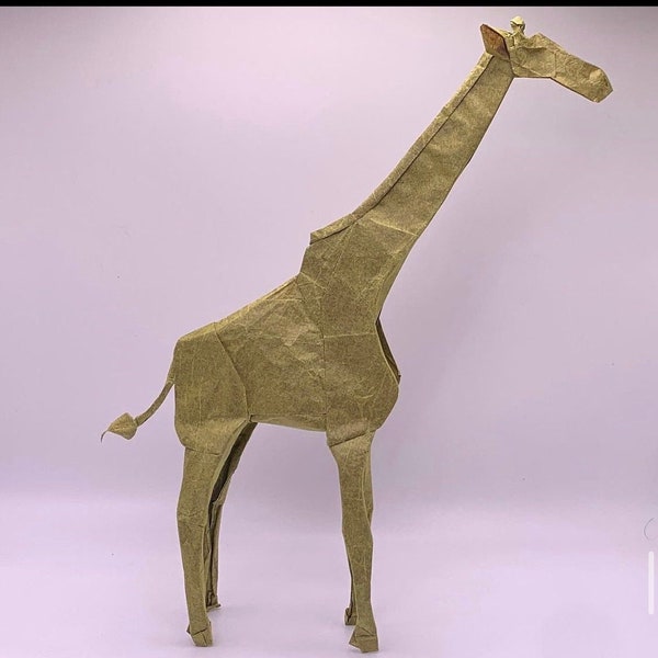 Origami Giraffe - Etsy