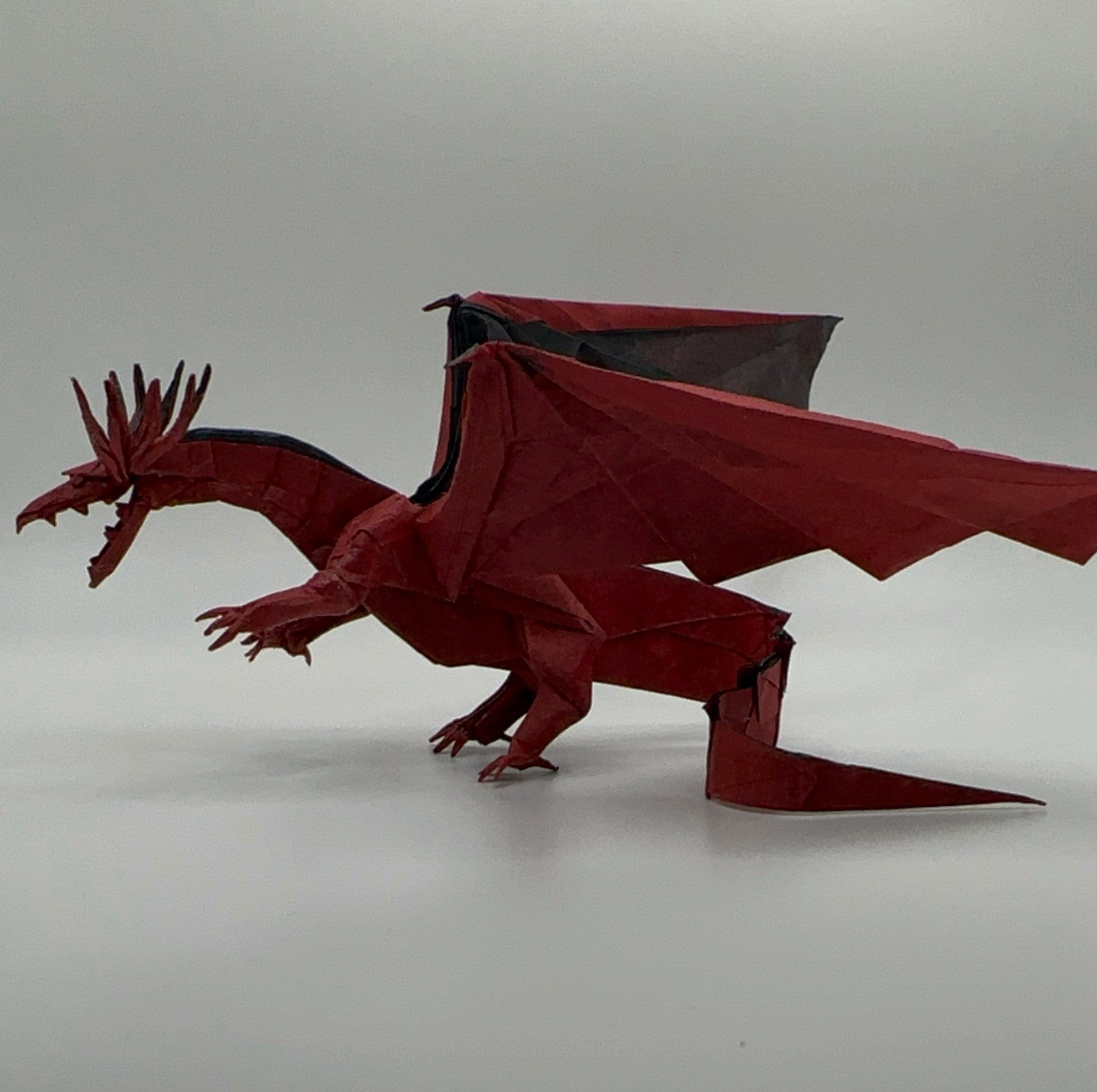 Origami Ancient Dragon Crease Pattern 1 Origami Ancient