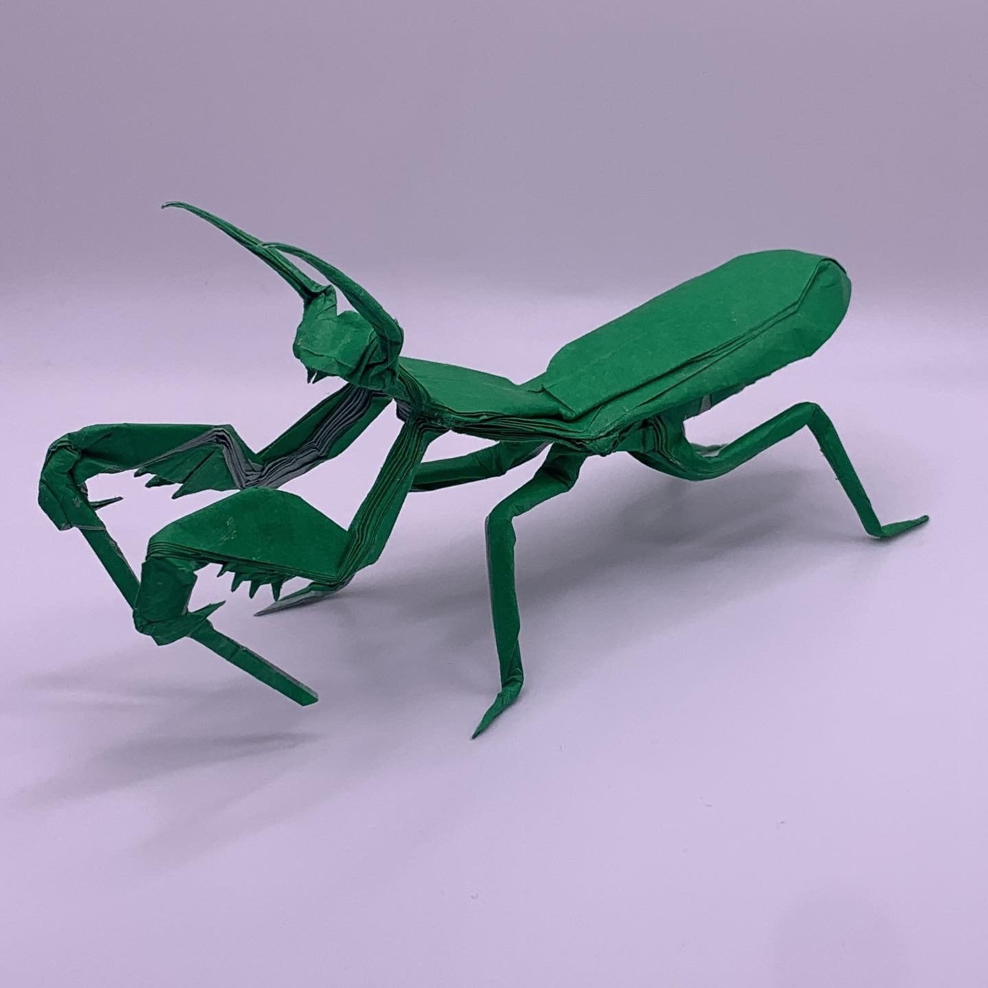 Origami Praying Mantis - Etsy