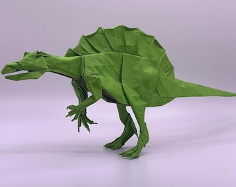 Origami Spinosaurus - Etsy