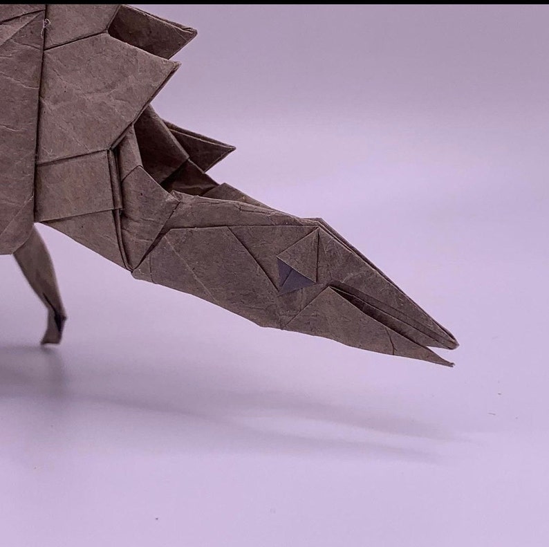Origami Stegosaurus - Etsy