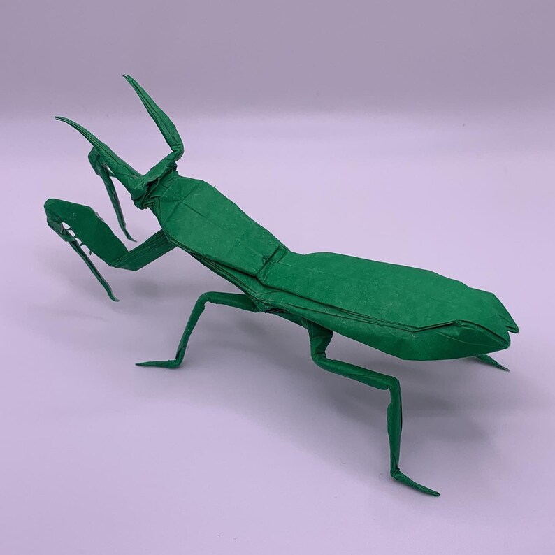 Origami Praying Mantis - Etsy